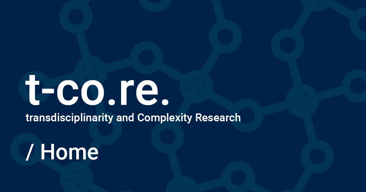tcore-chair-amu – Transdisciplinarity and Complexity Research